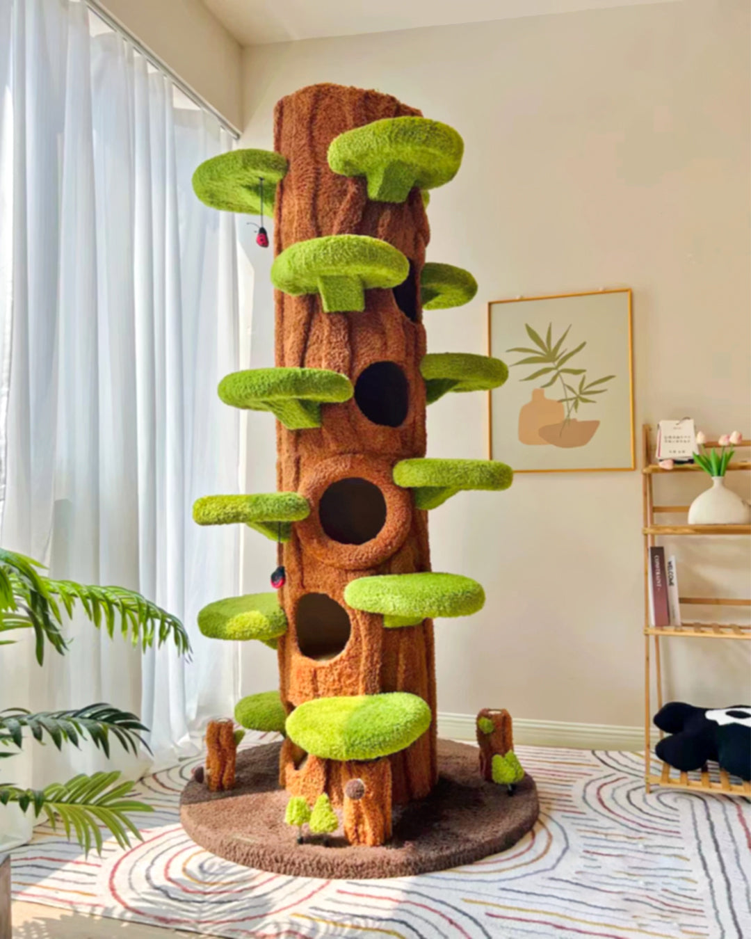 Xiamiao Magic Forest Cat Tree Tower, 90 Inches Tall – xiamiaopets