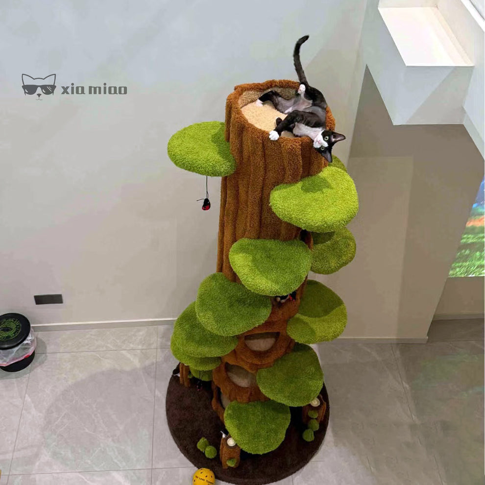 Xiamiao Magic Forest Cat Tree Tower, 90 Inches Tall – xiamiaopets